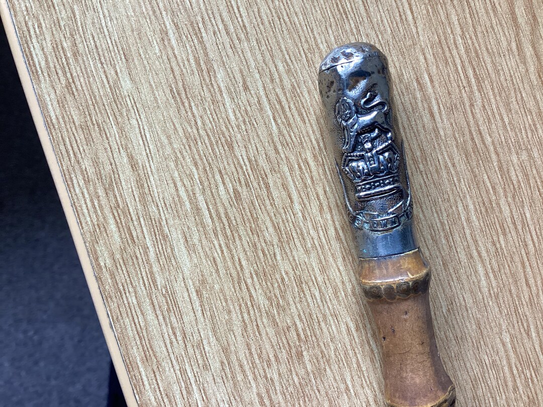 Vintage Kings Own Scottish Borders Bamboo Swagger Stick - Etsy