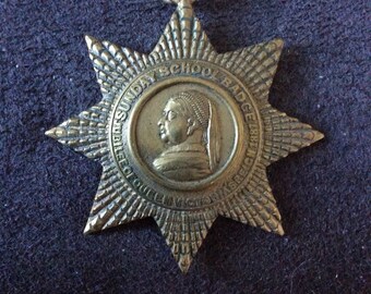 Queen Victoria Badge - Etsy