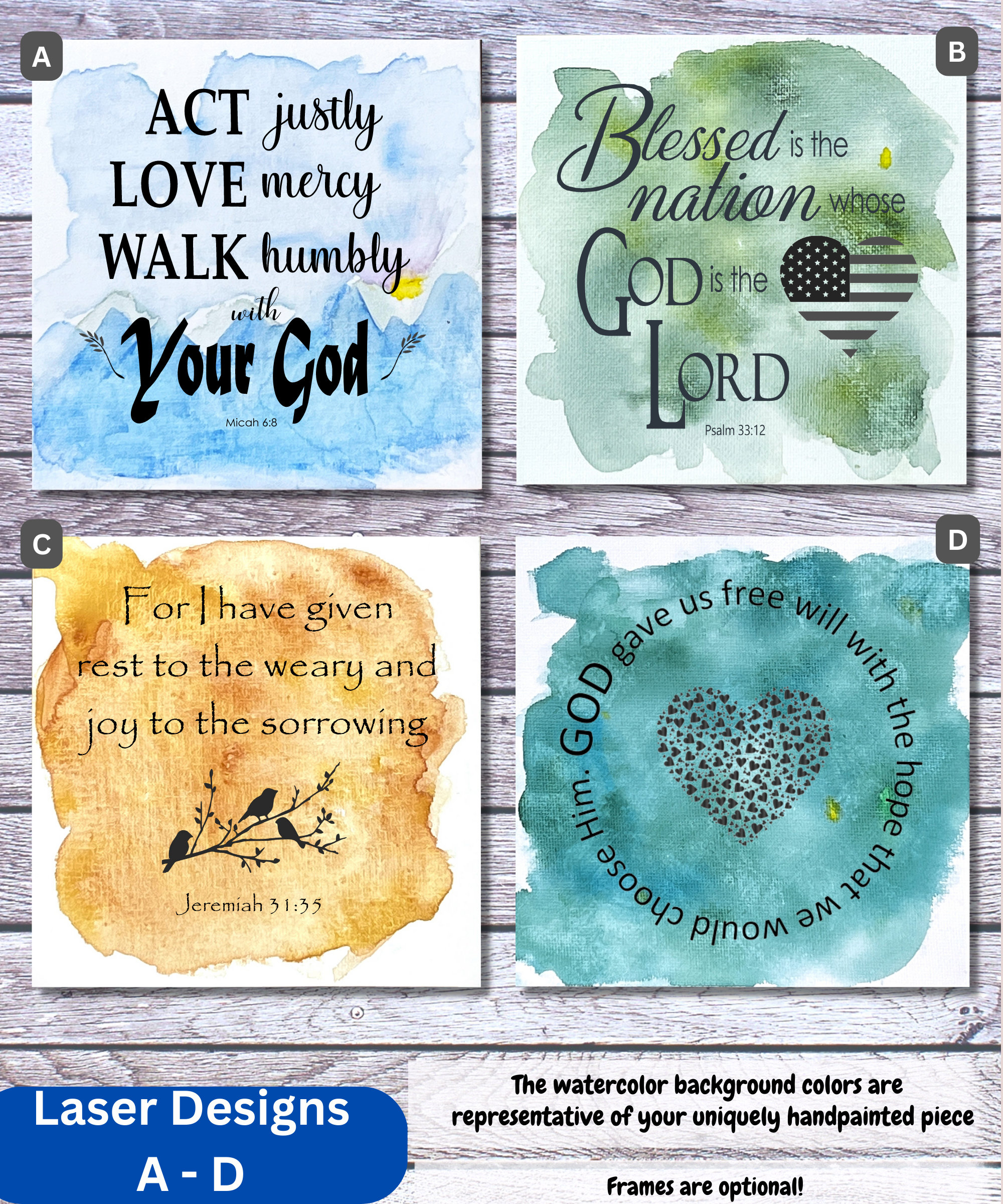 Watercolor Engraved Worship Inspiration - Etsy
