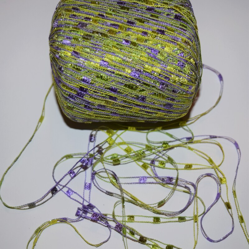 Ladder Ribbon Yarn - Etsy