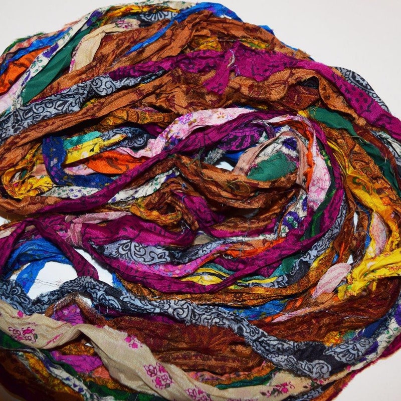 Sari Ribbon Necklace - Etsy