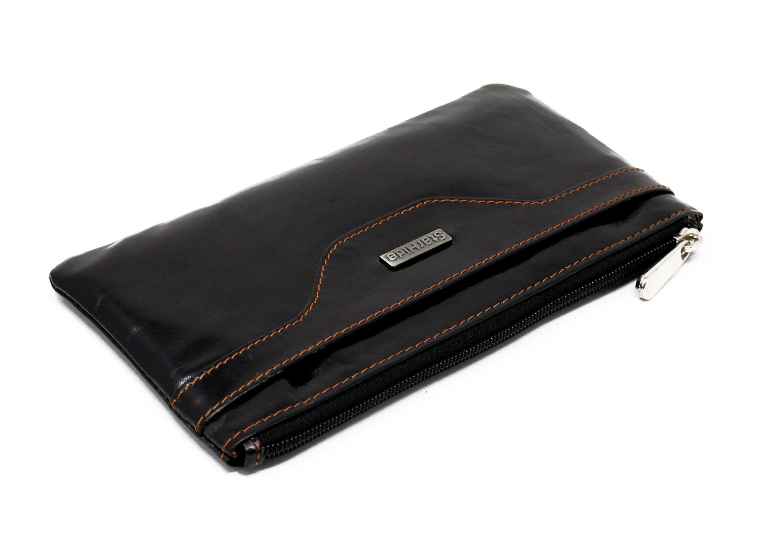 Women S RFID Blocking Slim Money Pouch Genuine Leather Credit - Etsy UK