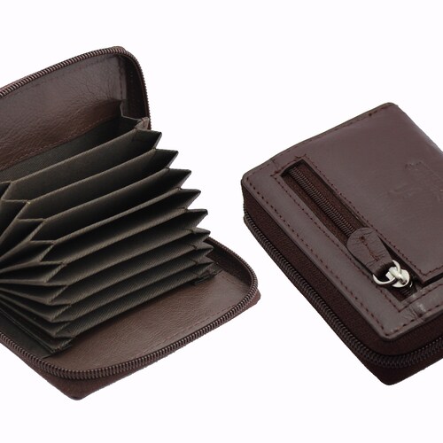 Ladies Womens Small Credit Card Holder Soft Real Leather Fan - Etsy UK