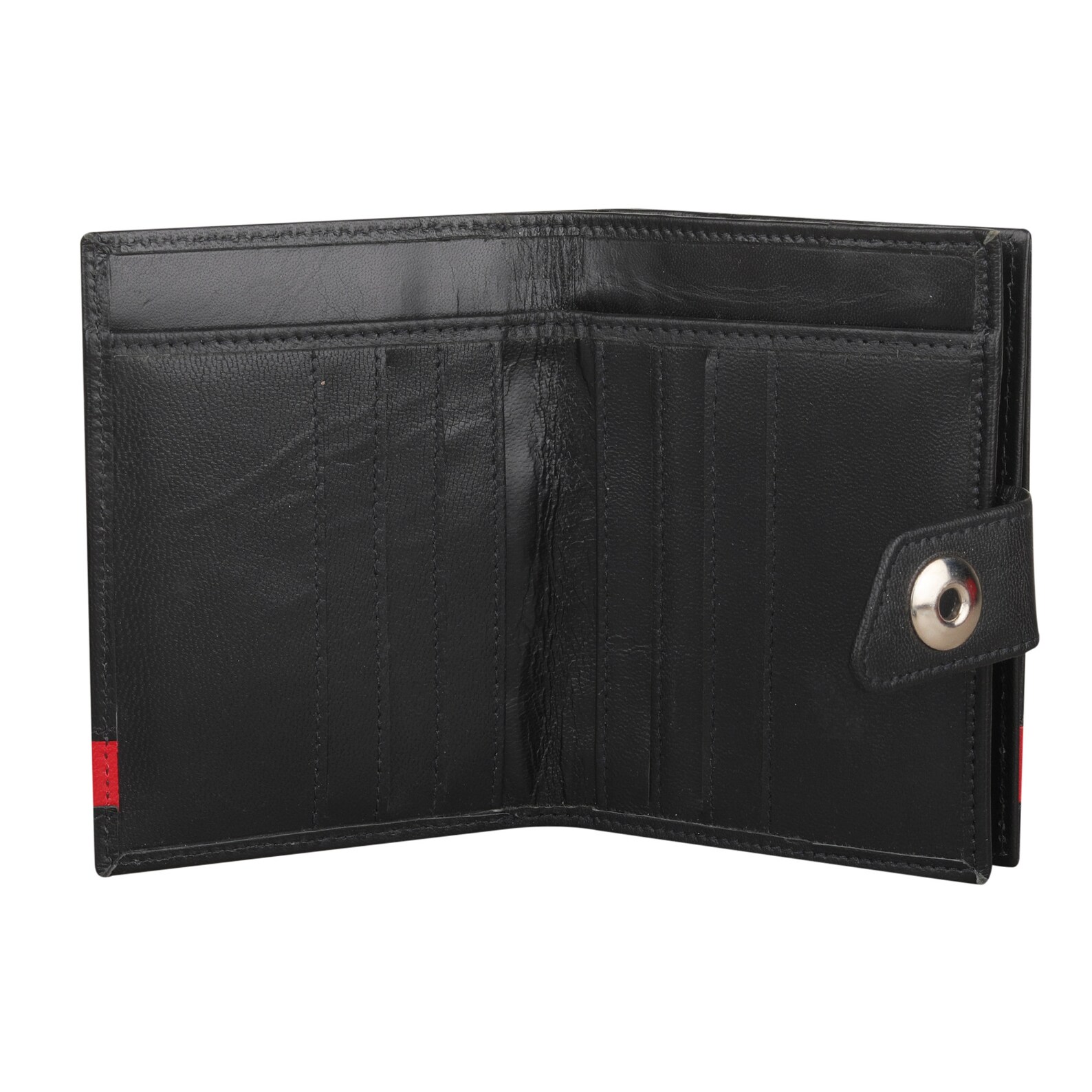Starhide Black & Red RFID Blocking Wallet Side Zip Around - Etsy UK