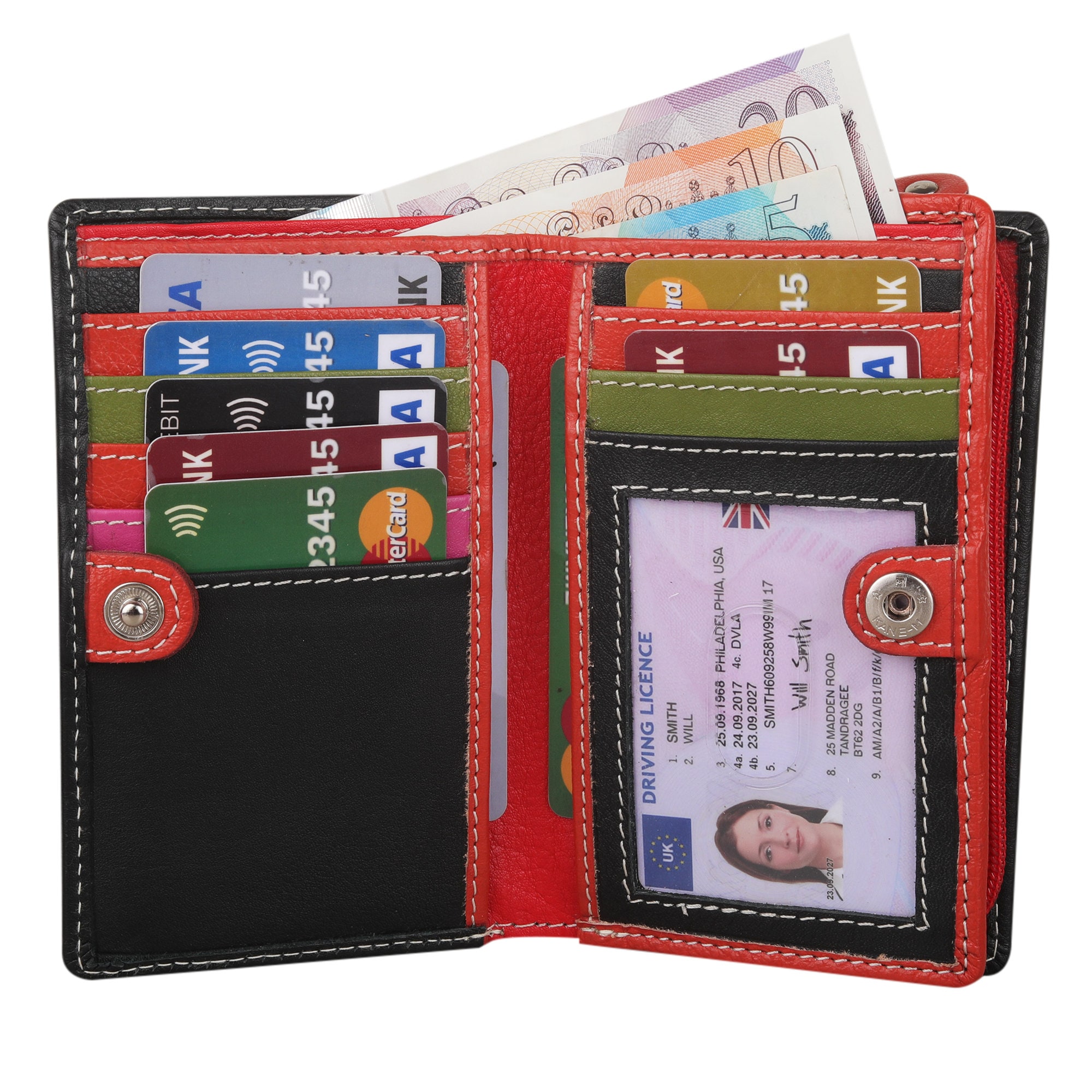 Ladies Colorful Wallets