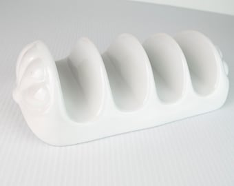 White Taco Holder - Etsy