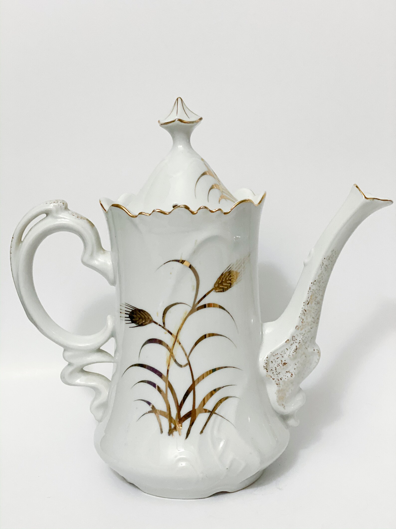 Hand Painted Lefton China Coffee Pot and Teapot | Etsy