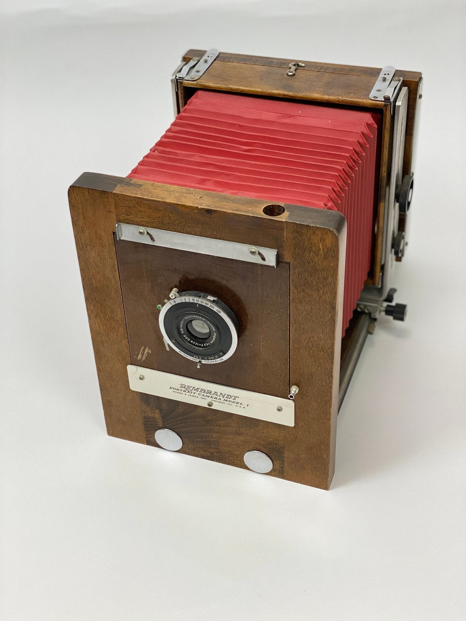 Chicago Mall Vintage Burke & James Rembrandt Portrait Large Format ...