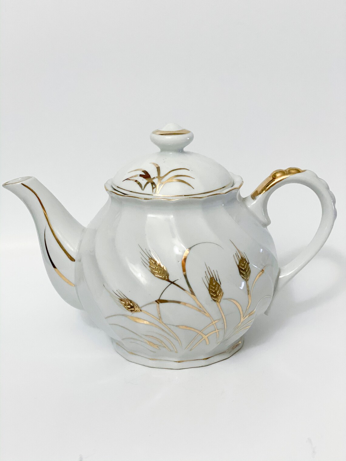 Hand Painted Lefton China Coffee Pot and Teapot | Etsy