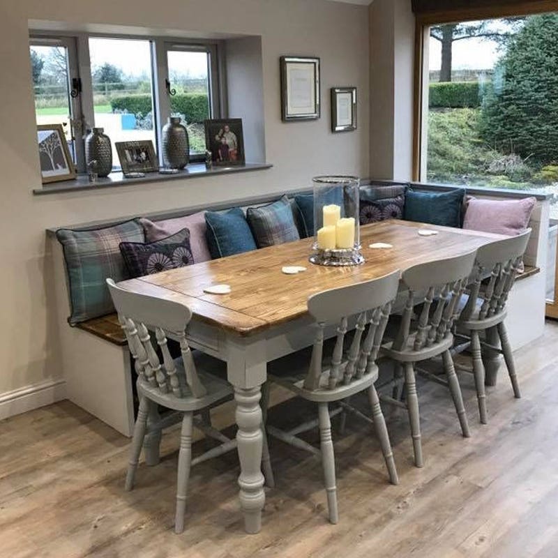 7ft Farmhouse Table - Etsy UK