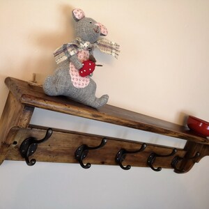 Victorian Pine Coat Rack (5 Hook X 33") - Etsy UK