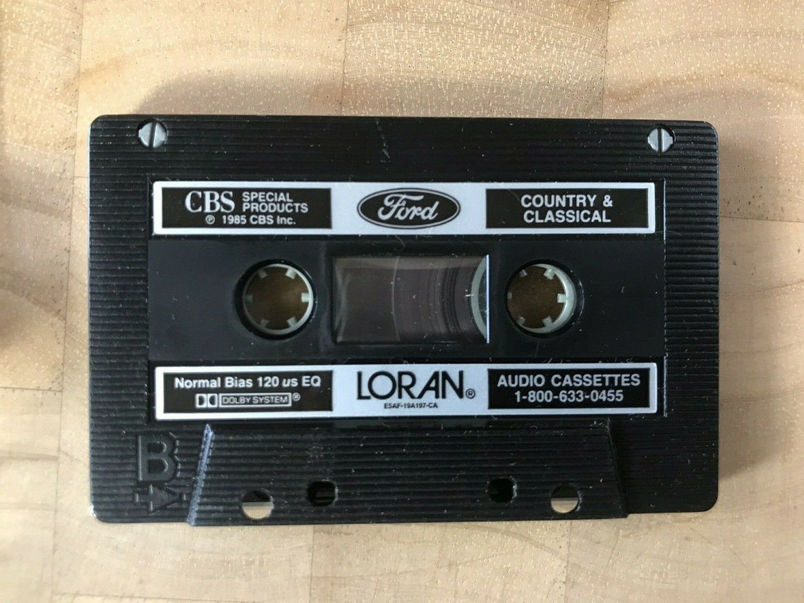 1985 Ford Audio Systems Automotive Demonstration Demo Cassette | Etsy