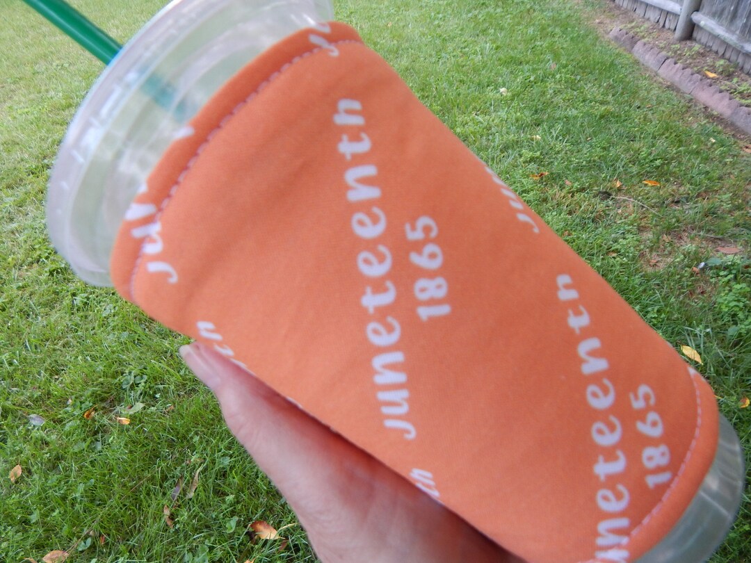 Juneteenth 1865 Iced Coffee Cozy - Etsy