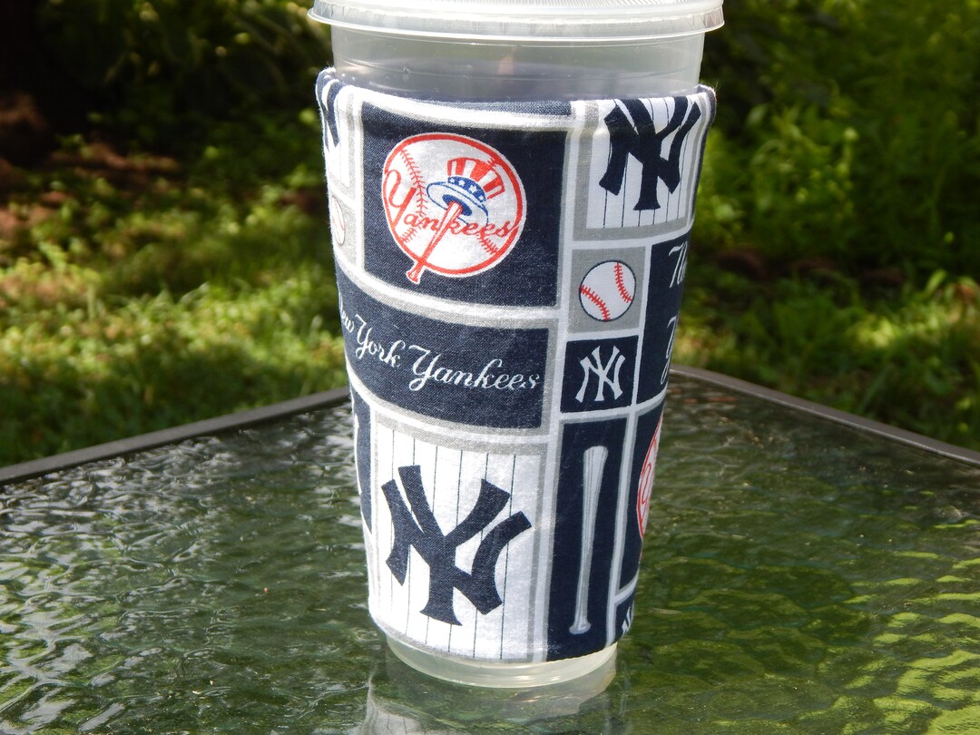 New York Yankees Iced Coffee Cozy - Etsy
