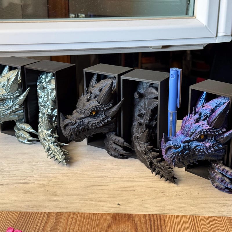 Dragon Bookends - Etsy