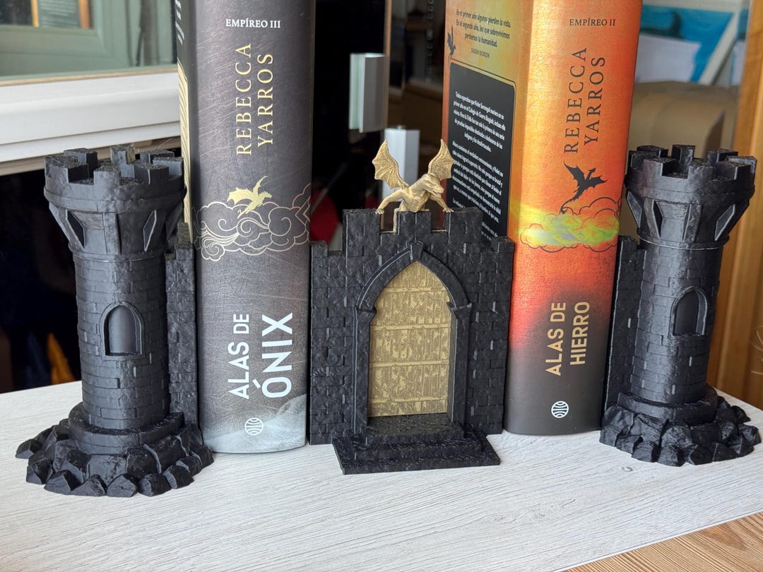 Castle Book Nook - Fantasy Castle Bookends, Shelf Decoration, Fantasy ...