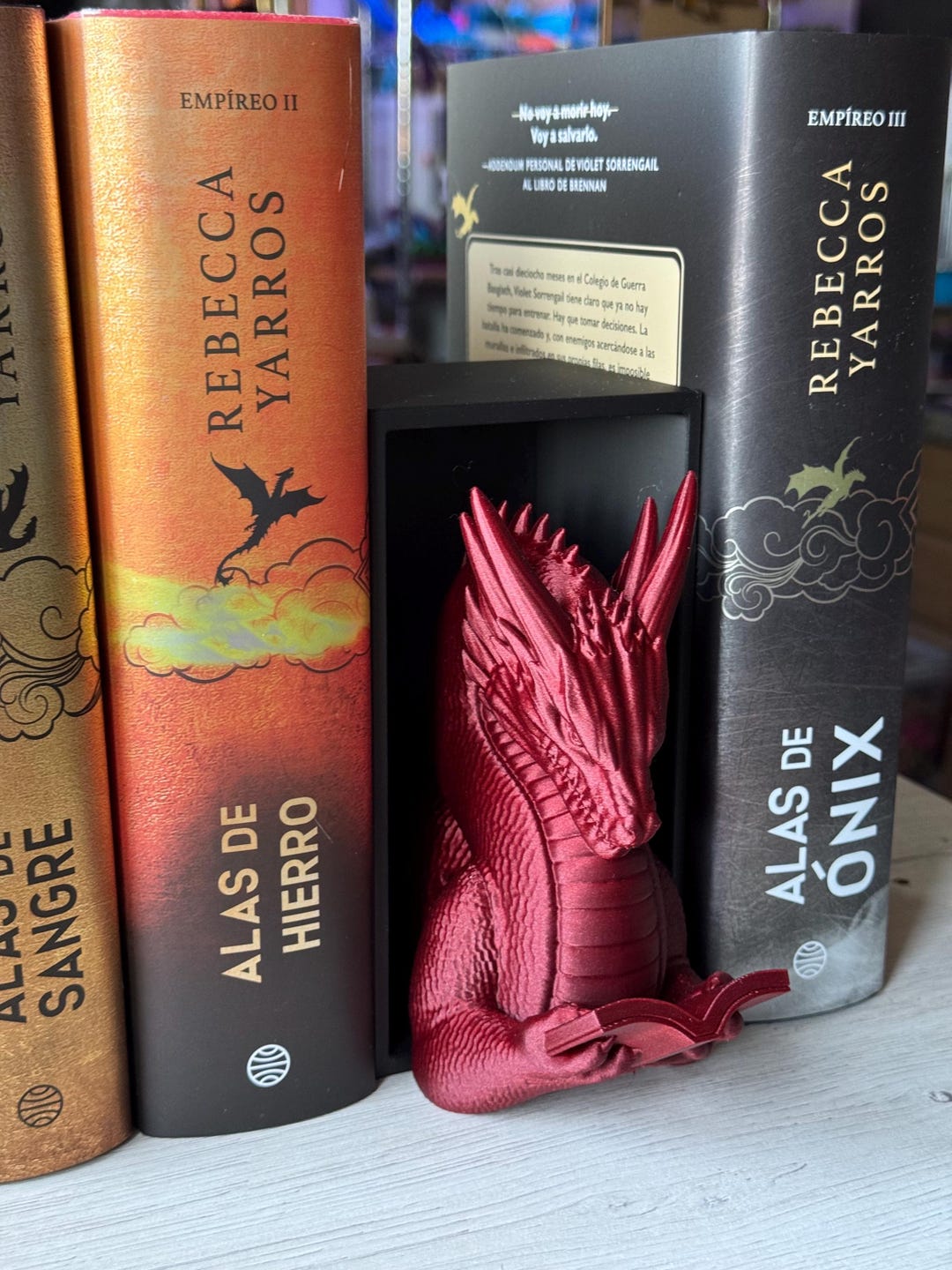 Dragon Book Nook - Reader Dragon Emerging Between Books, Fantasy Book ...