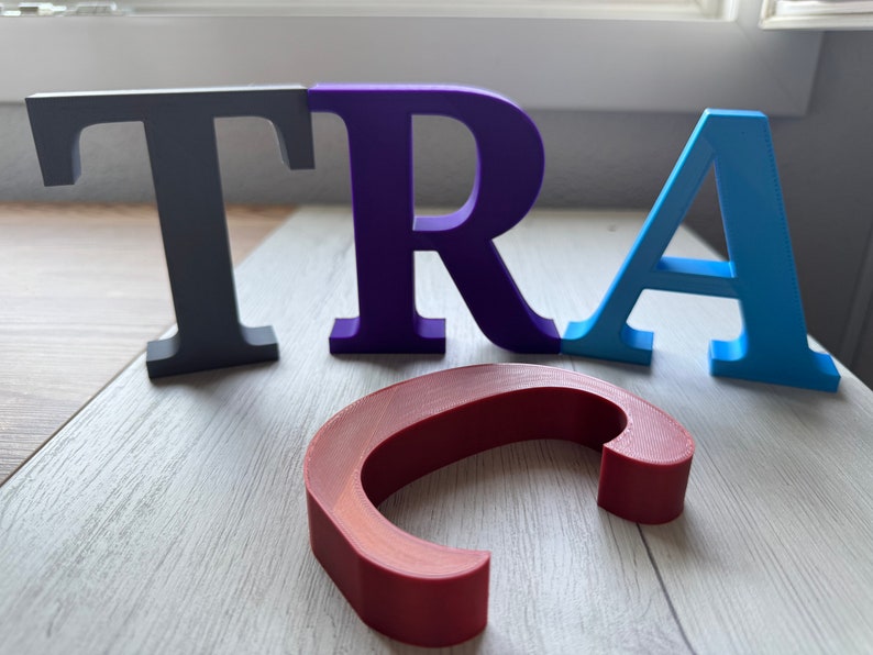 Fully Custom 3D Sign Letters. Any Font, Size or Color - Etsy