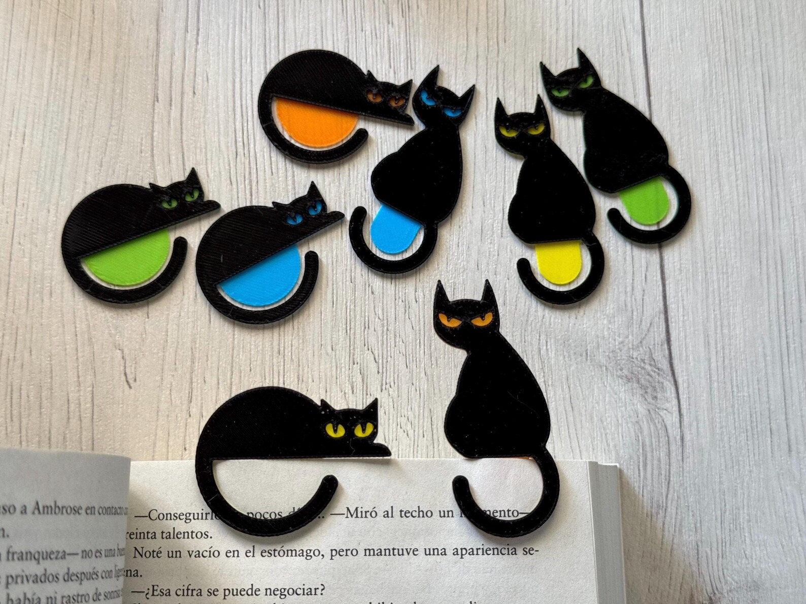 Cat Bookmarks - Adorable Cats for Books, Cat Lover Gift - Etsy