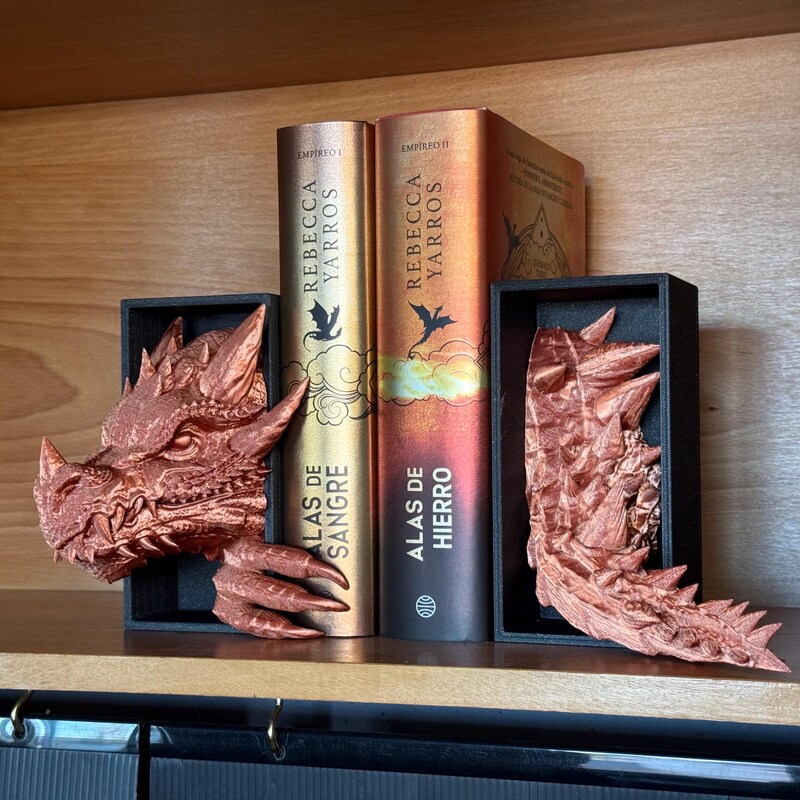 Dragon Bookends - Etsy
