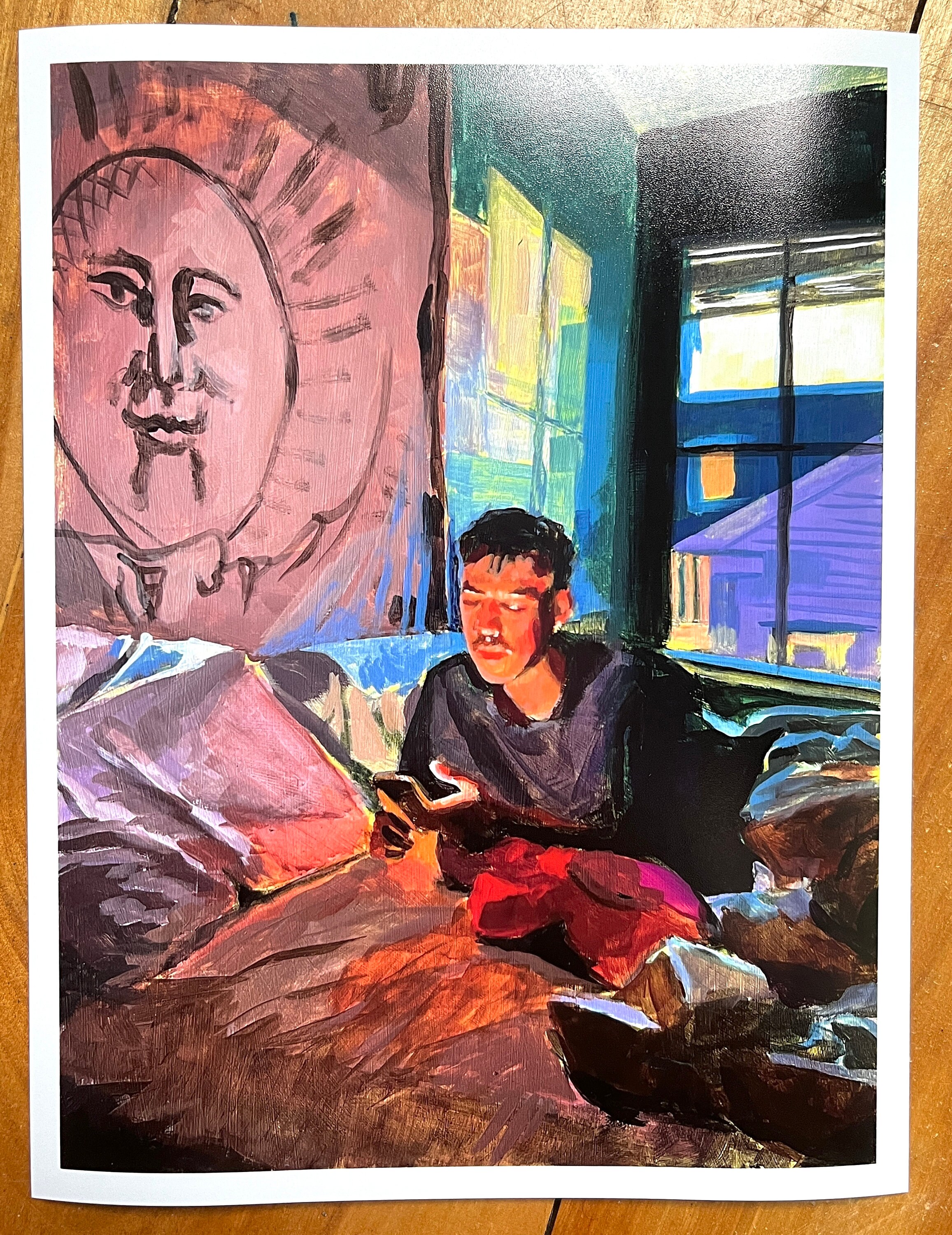 Nick at Night - Art Print - Etsy