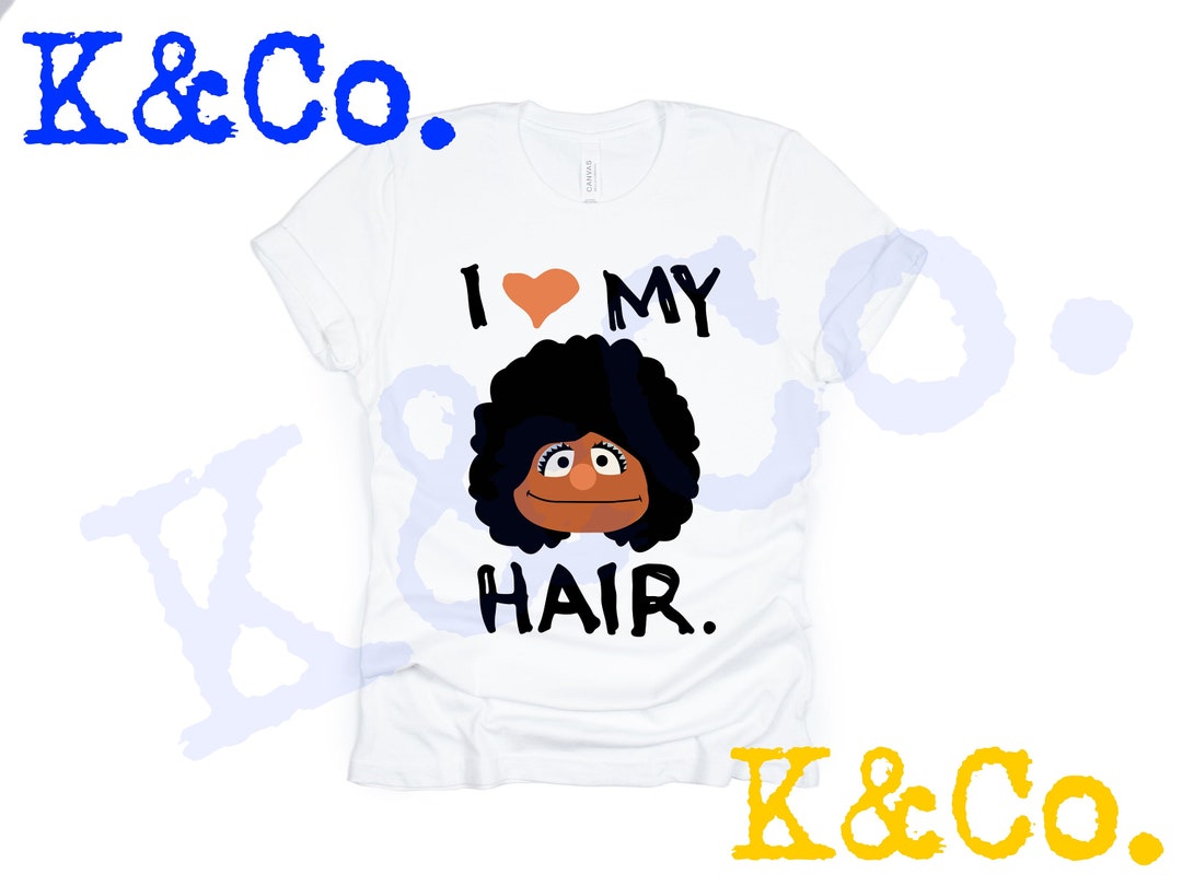 I Love My Hair T-SHIRT Svg | LOC Svg | Natural Hair Made Svg | | Studio ...