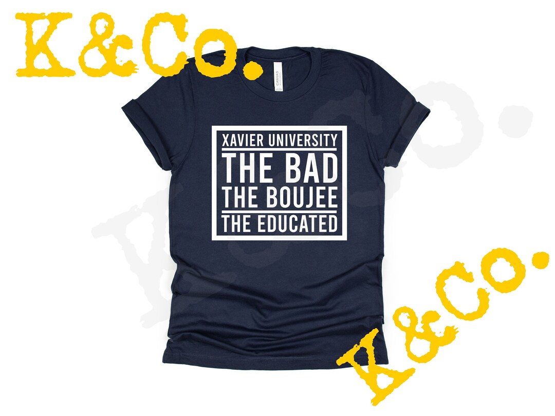 Xavier University Bad Boujee Ed Svg | Alumna Svg | HBCU Svg ...