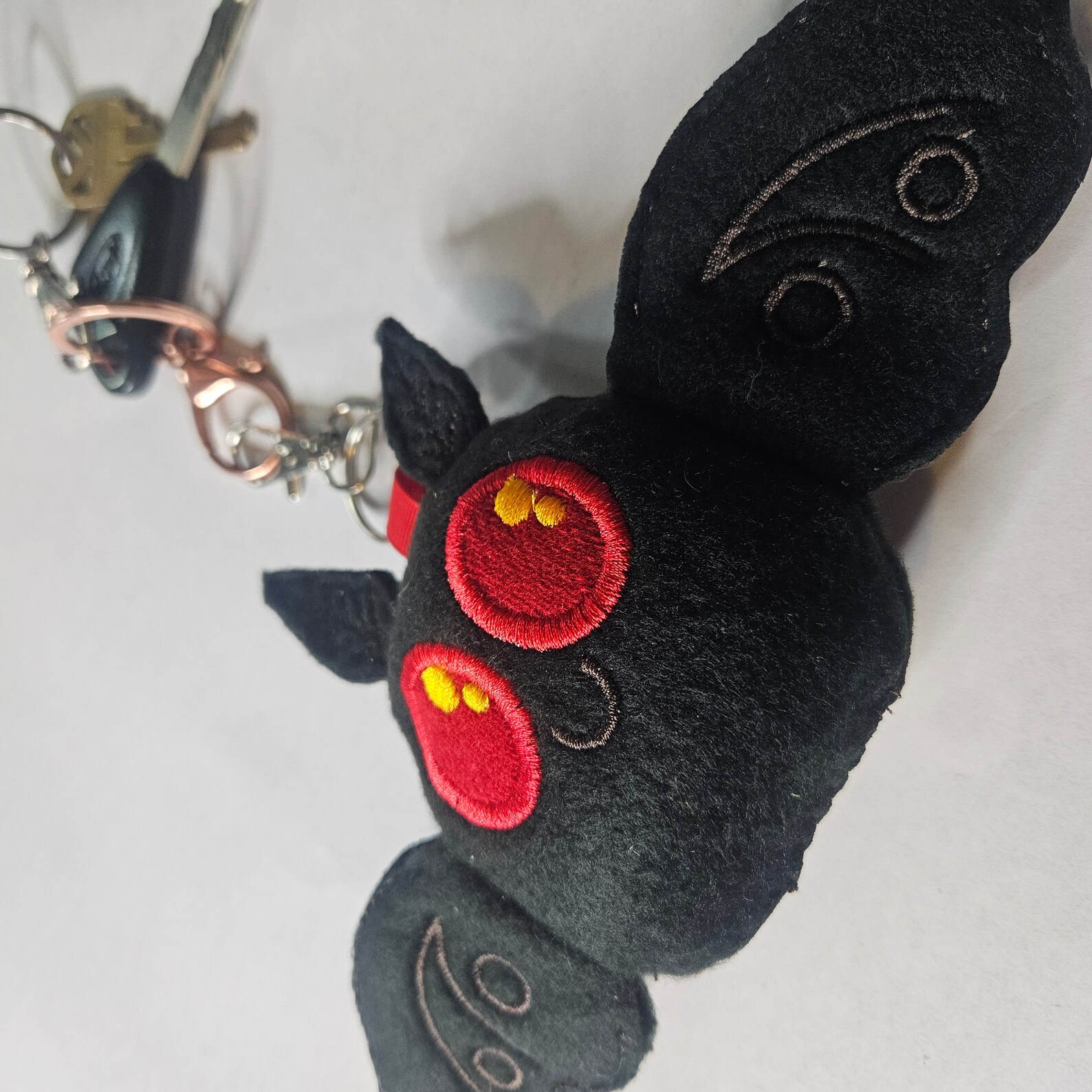 Mothman Stuffed Keychain Rearview Mirror Charm Accessory - Etsy