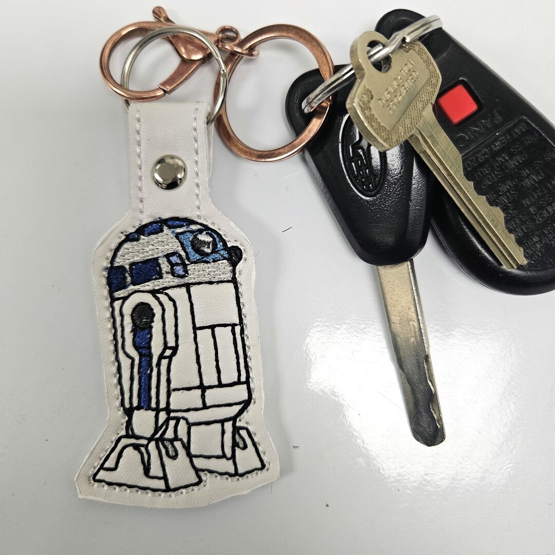 R2D2 Keychain Star Wars Movie Fan Gift - Etsy