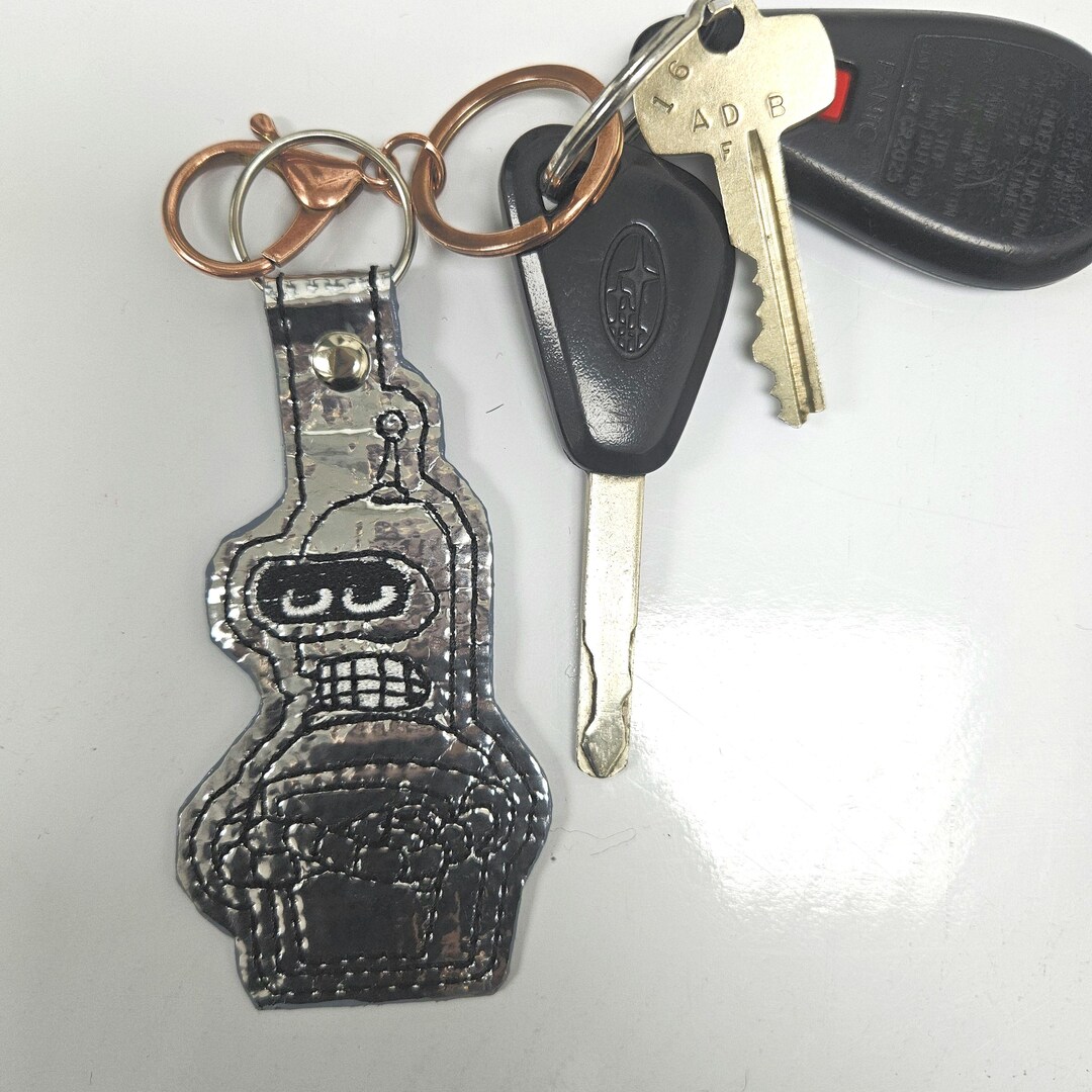 Bender "bending" Rodriguez Keychain Cartoon Robot From the Future - Etsy