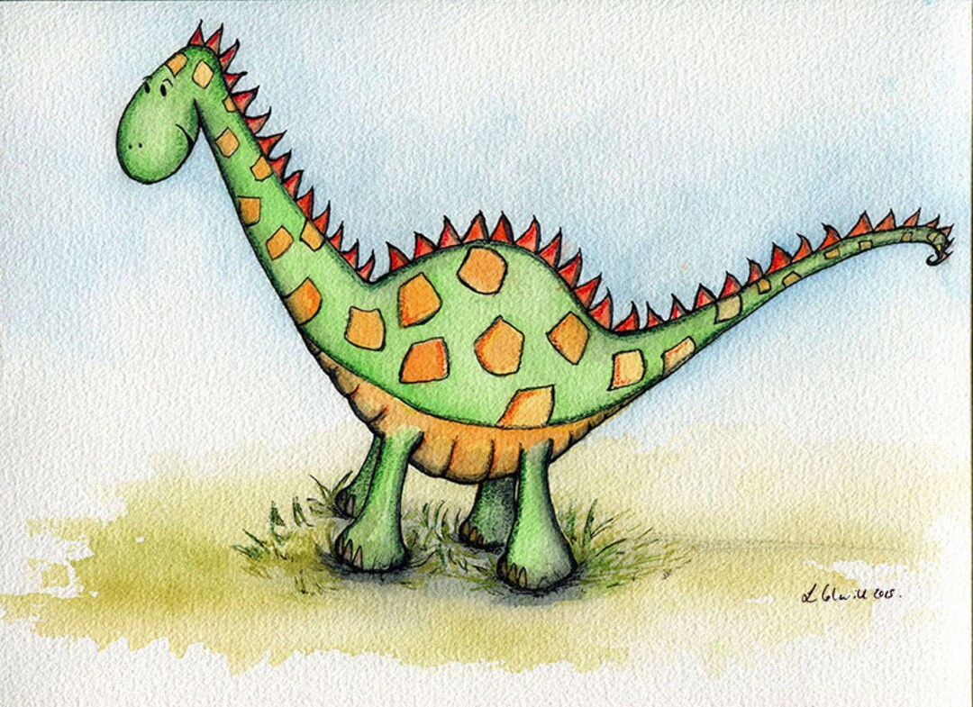 Dinosaur Bernie the Brachiosaurus - Etsy UK
