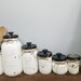 7pc Mason Jar Kitchen Set - Etsy