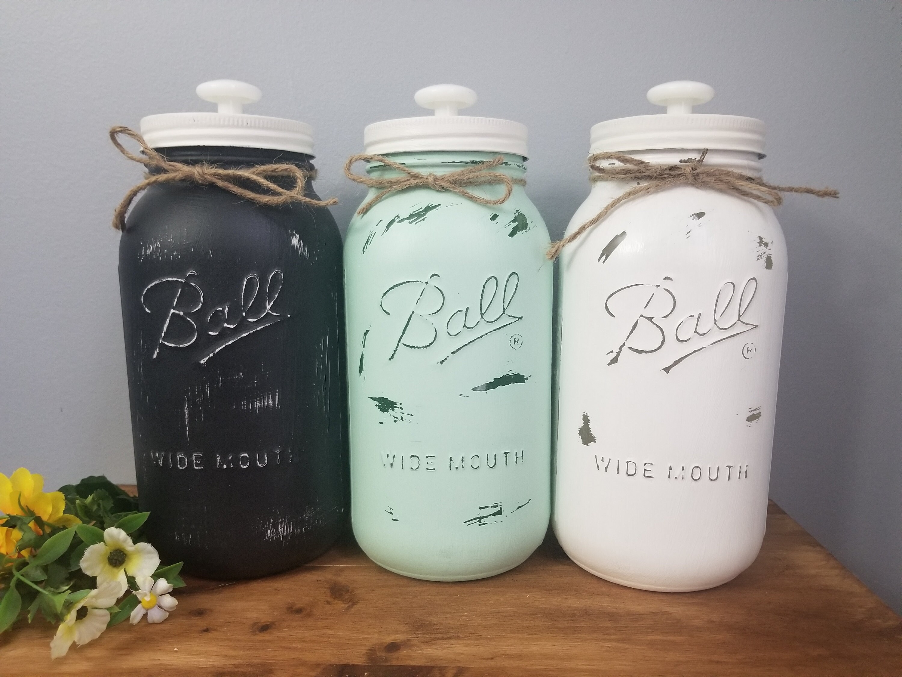 3pc Large Canister Set - Etsy