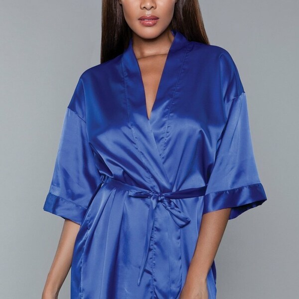 Royal Blue Robe - Etsy