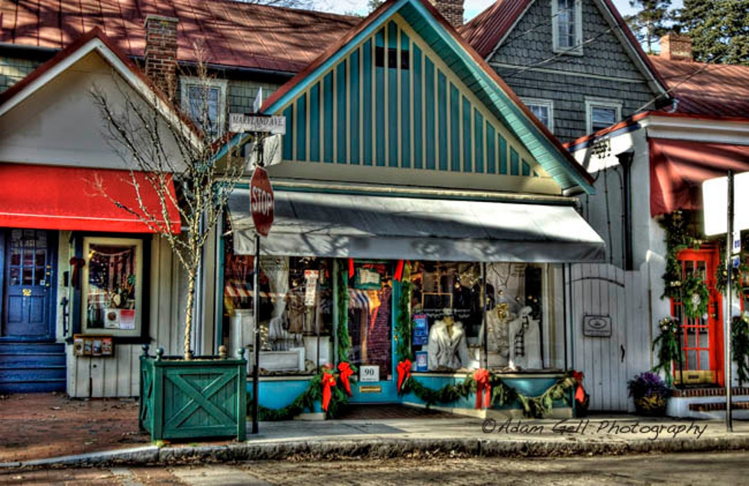 Quaint Storefront Photography Print, Colorful Americana Wall Art - Etsy
