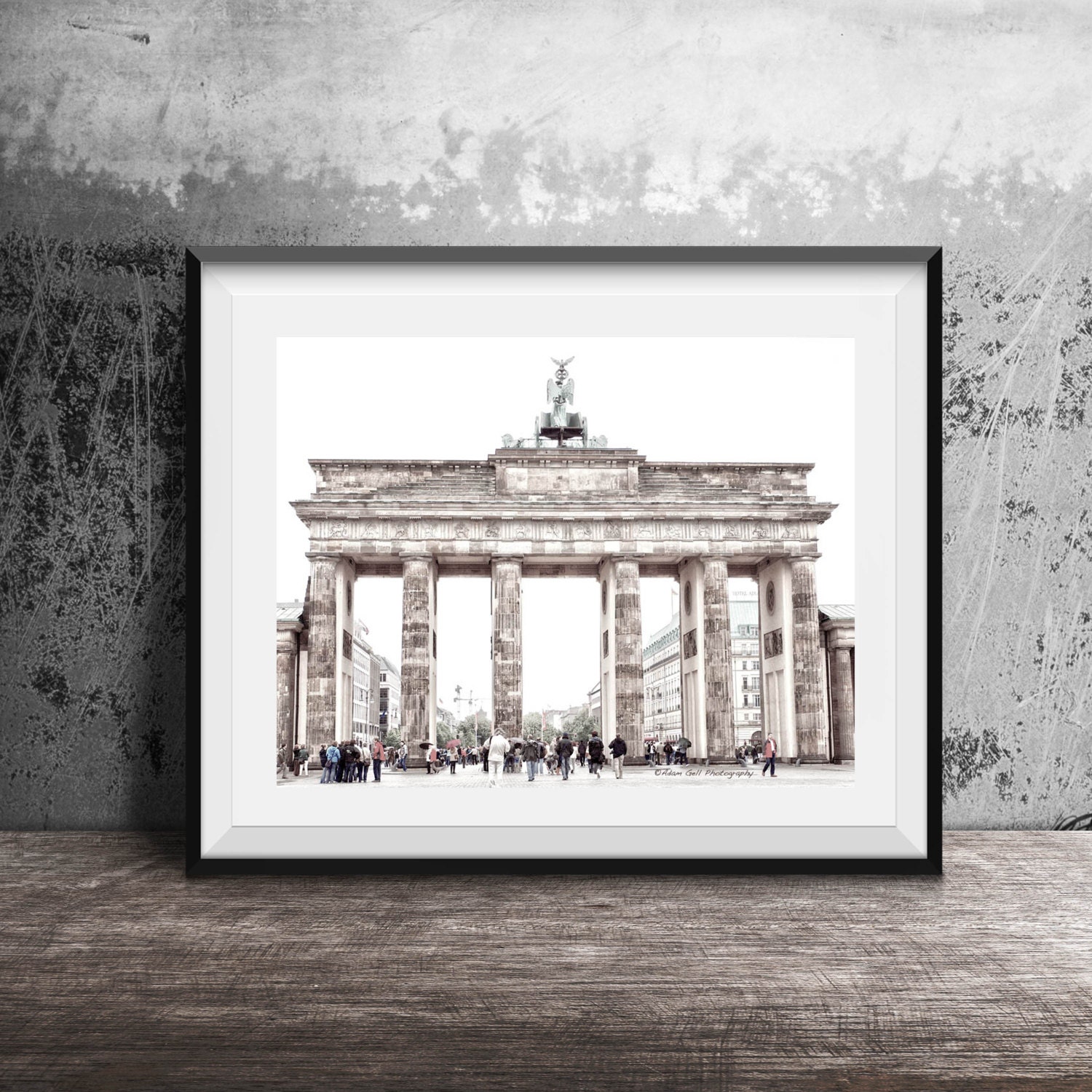Berlin,brandenburg Gate, Landscape, Historical, Germany, Wall Art, Wall ...