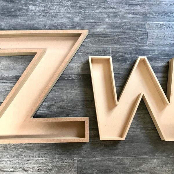 Large Wooden Letter - Etsy