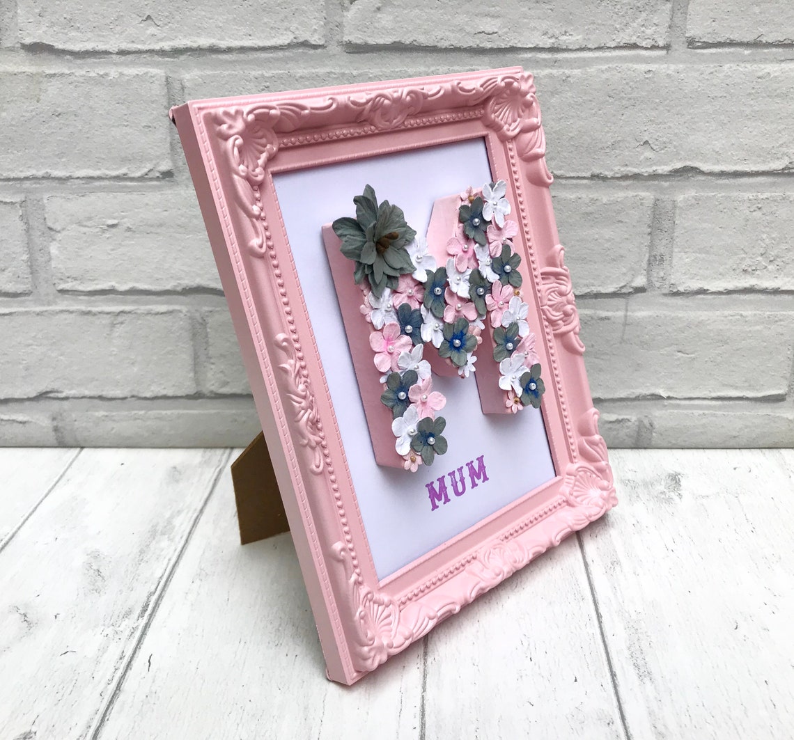 Personalised Frame for Mum, Keepsake Gift for Mother - Etsy