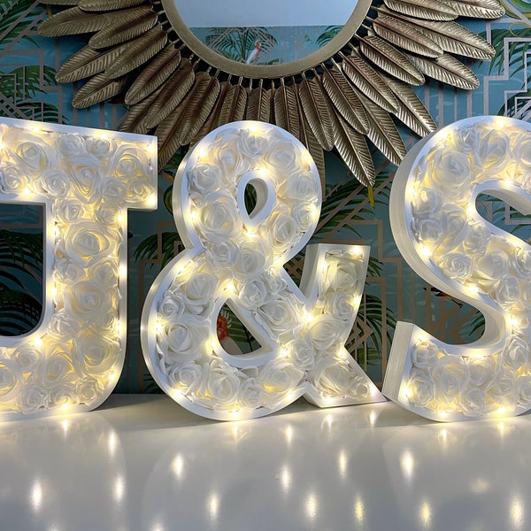 Floral Letters - Etsy