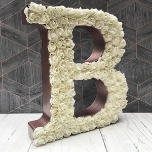 Ivory Wedding Decor, Giant Ivory Letters, Large Cream Name Sign - Etsy