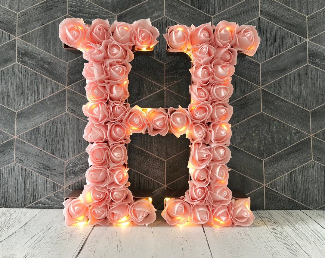 Large Wedding Letters, Giant Initials, Light up Letters - Etsy