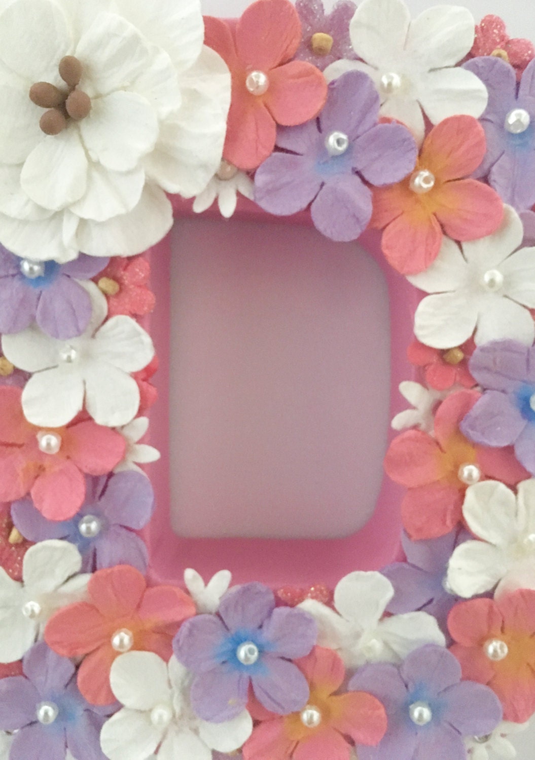 Personalized Floral Name Frame: Keepsake Gift, Country Home Decor - Etsy UK