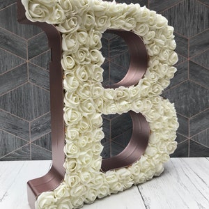 Ivory Wedding Decor, Giant Ivory Letters, Large Cream Name Sign - Etsy