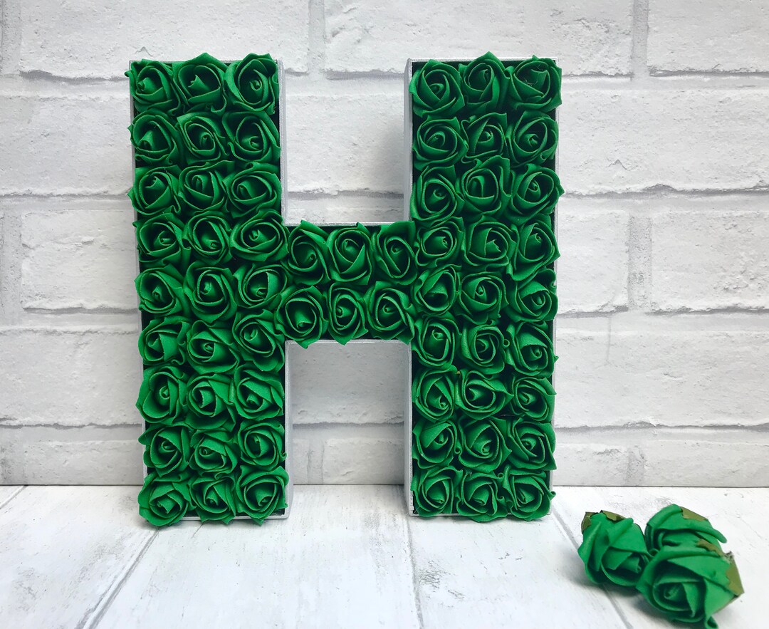 Personalised Good Luck Gift, Green Room Decor, Emerald Green Bedroom ...