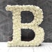 Ivory Wedding Decor Giant Ivory Letters Large Cream Name - Etsy