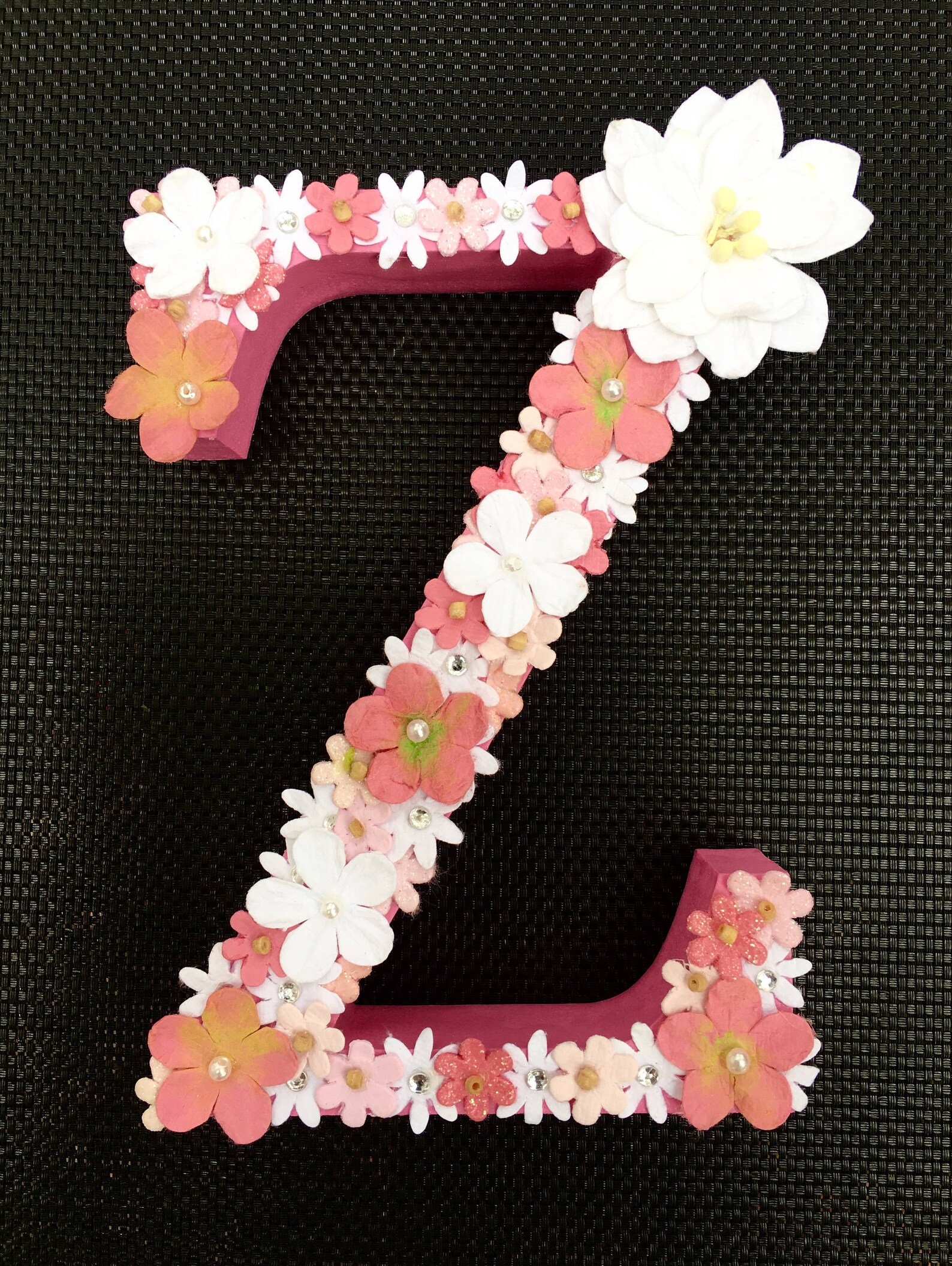 Personalised Girls Bedroom Decor Floral Letter Frame New | Etsy