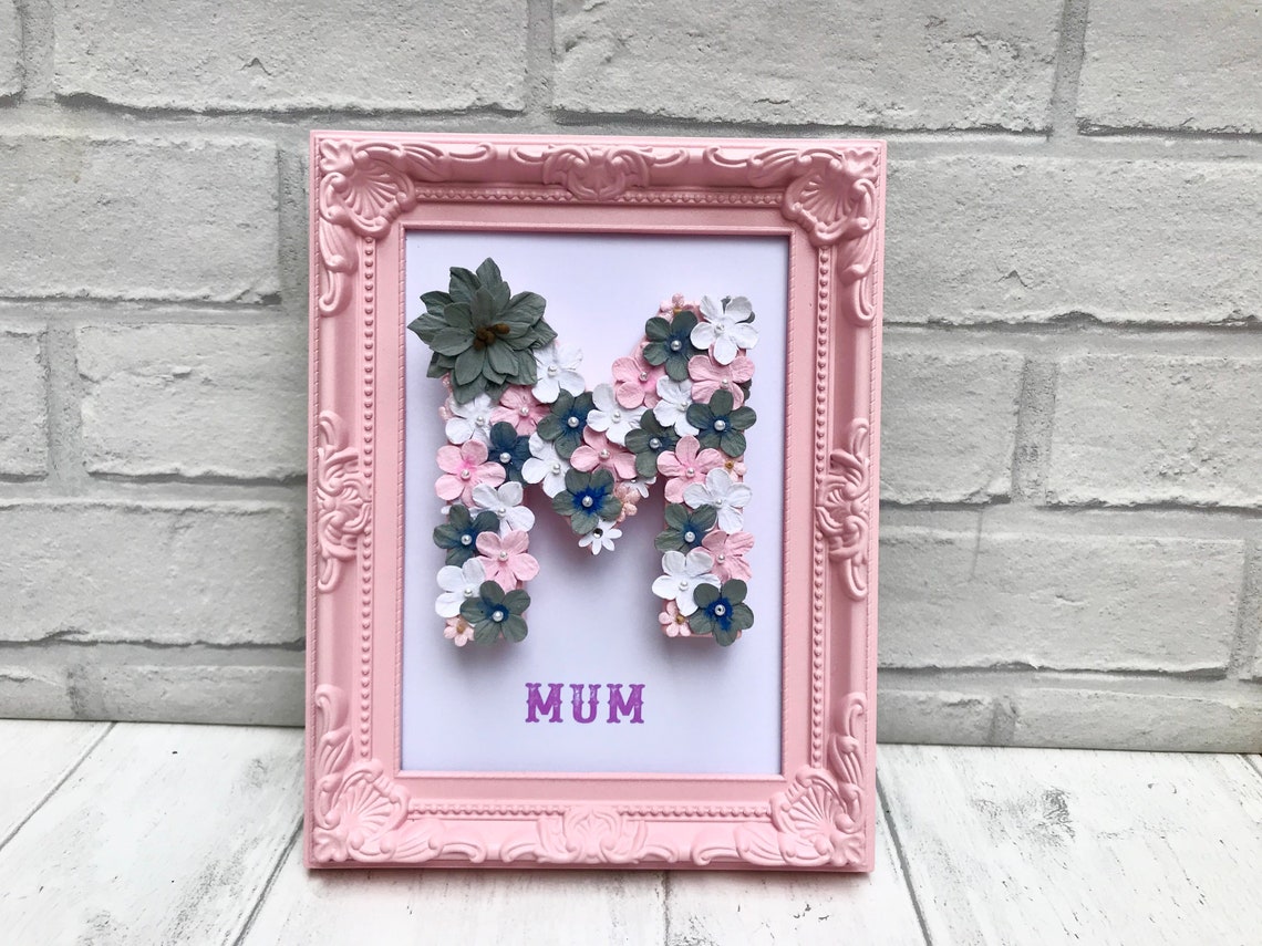 Personalised Frame for Mum, Keepsake Gift for Mother - Etsy