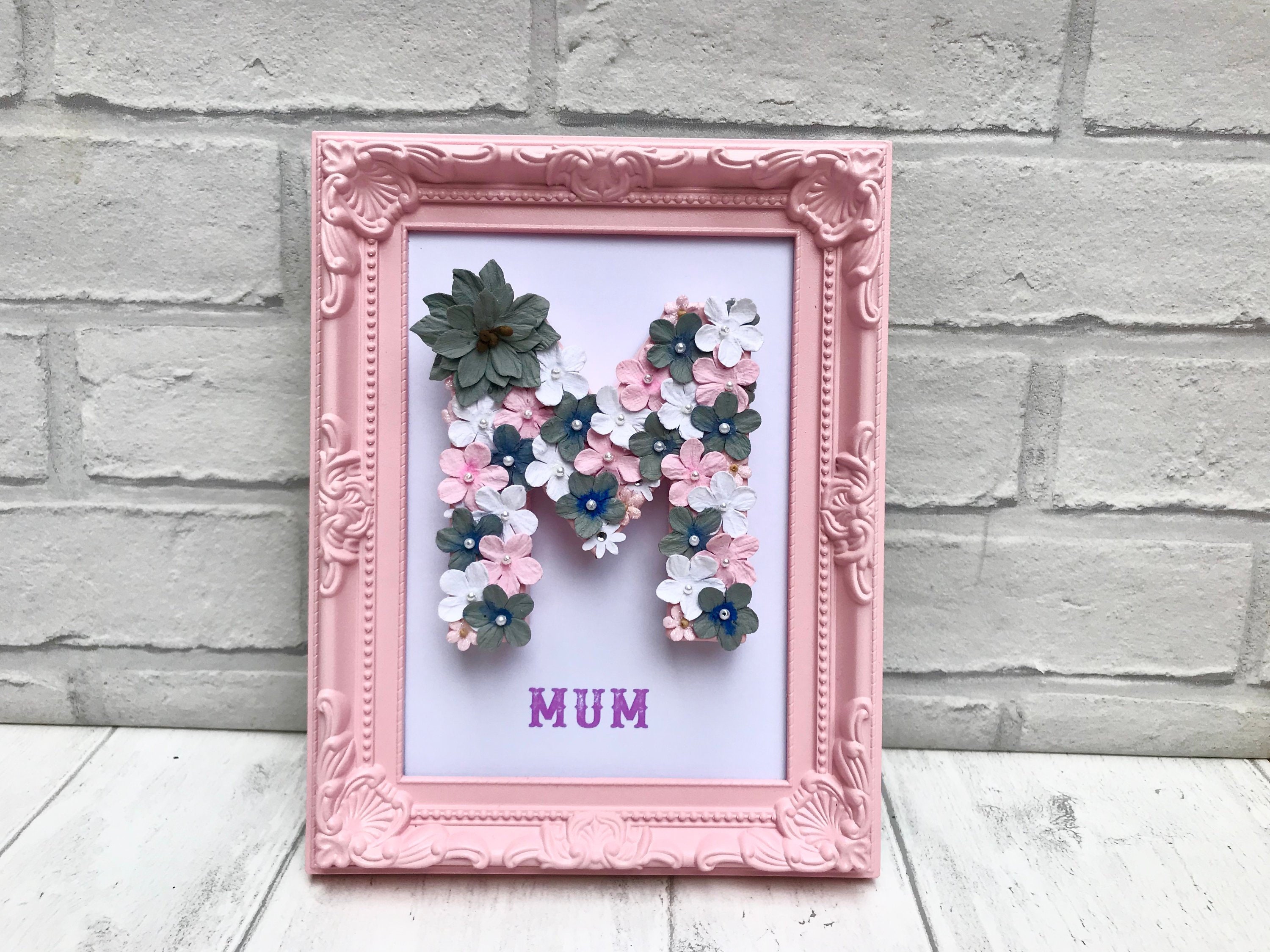 Personalised Frame for Mum, Keepsake Gift for Mother - Etsy