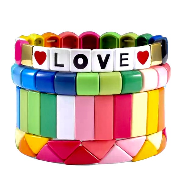 Tile Bracelet - Etsy