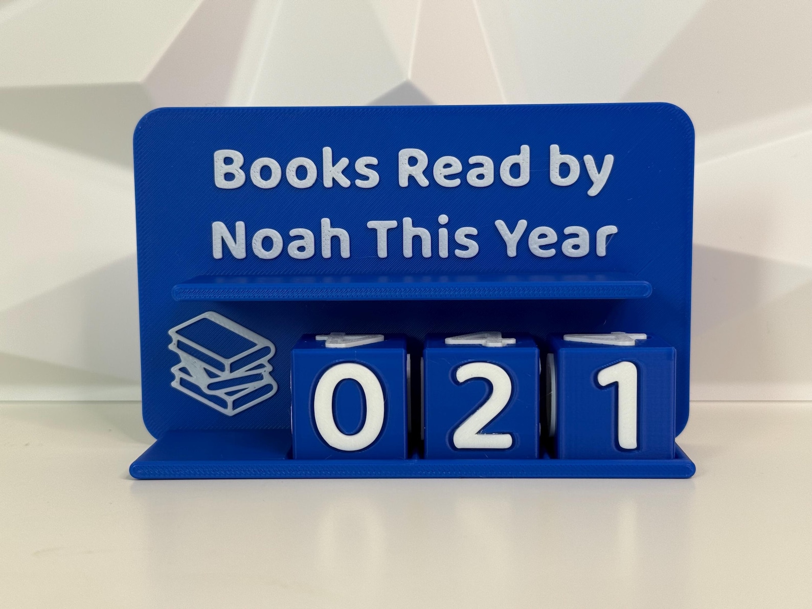 Customizable Books Read Tracker | Personalized Book Counter Sign ...